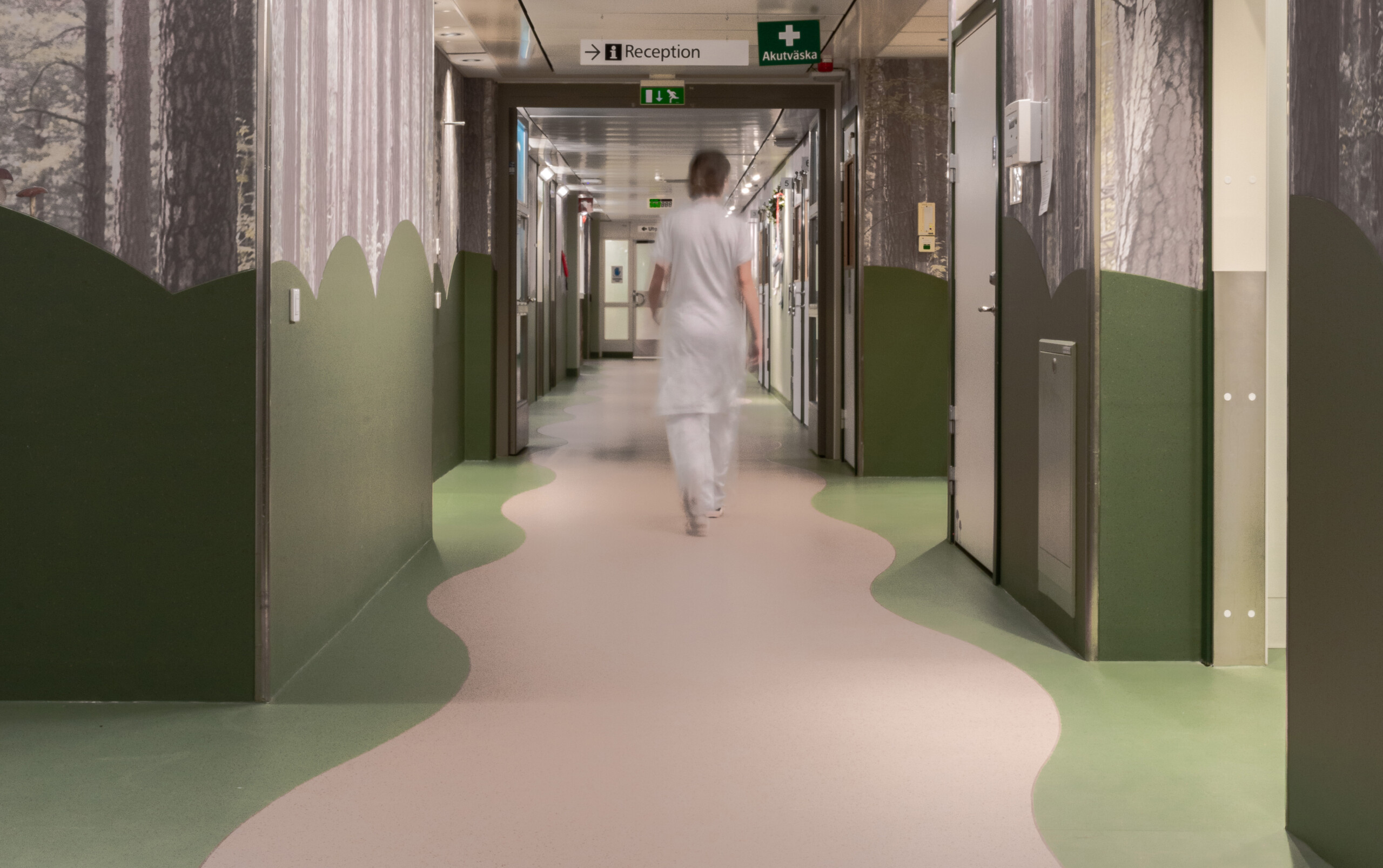 Inredningskoncept för Akut Korttidsavdelning Barn | Modesty Concept